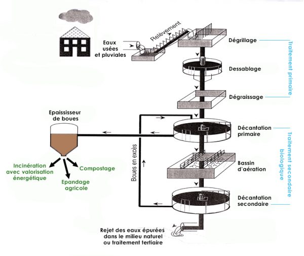 Comment fonctionnent les stations d'épuration ? - Ceseau